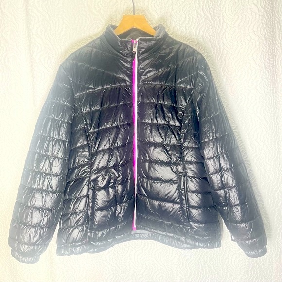 Free Country | Jackets & Coats | Free Country Black Reversible Puffer ...